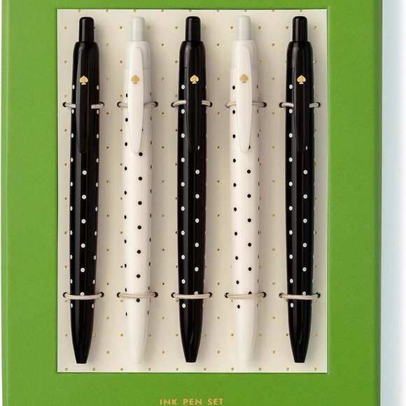 kate spade | Office | Nib Set 5 Kate Spade New York Black Ink Pen Black ...